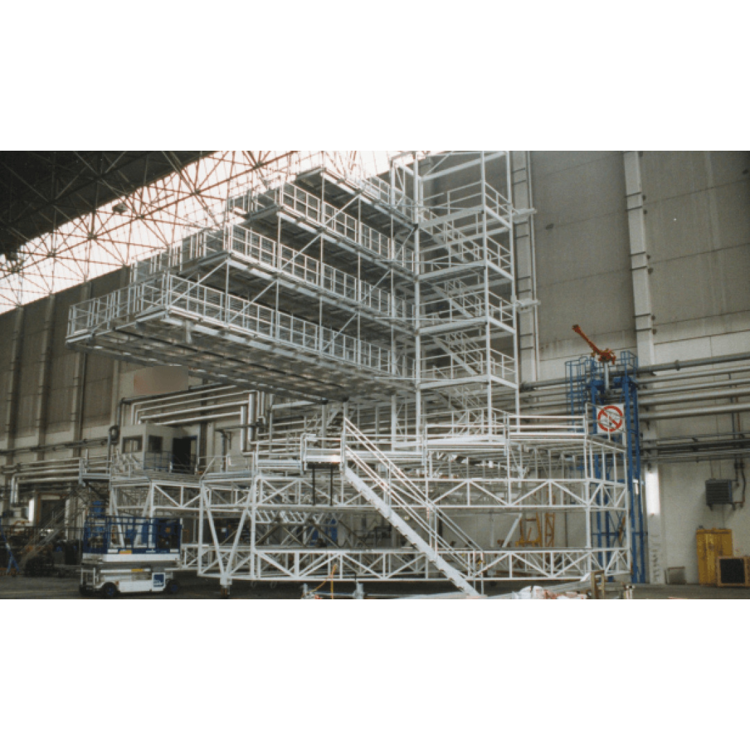 Tail Docking Systems for Aircraft | Industrial Man Lifts