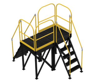 Modular Steel Work Platform System - Industrial Man Lifts