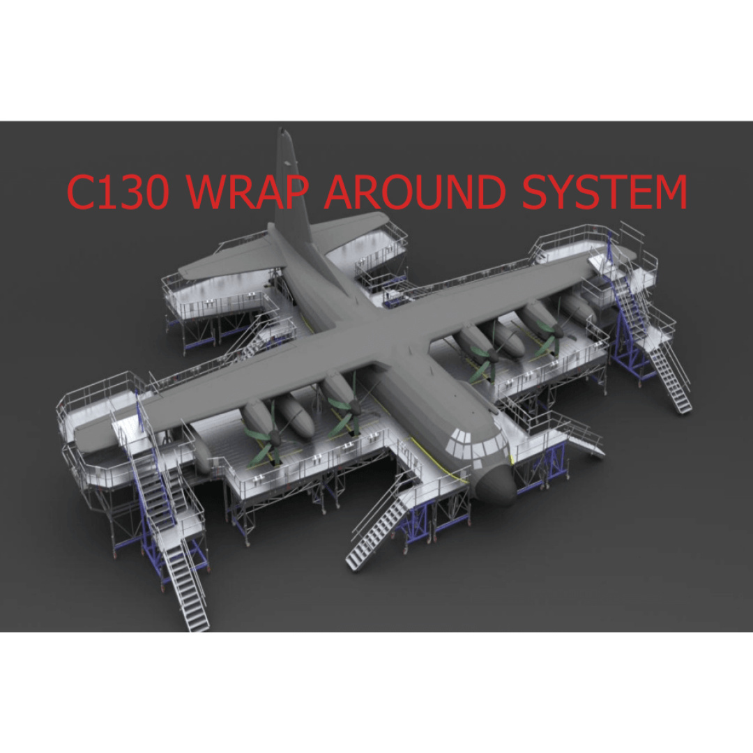 Tail Docking Systems for Aircraft | Industrial Man Lifts