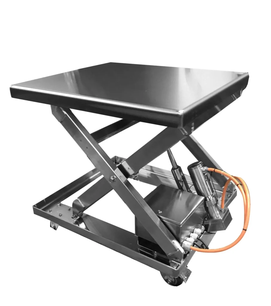 Stainless Cleanroom Lift Tables | Industrial Man Lifts USA