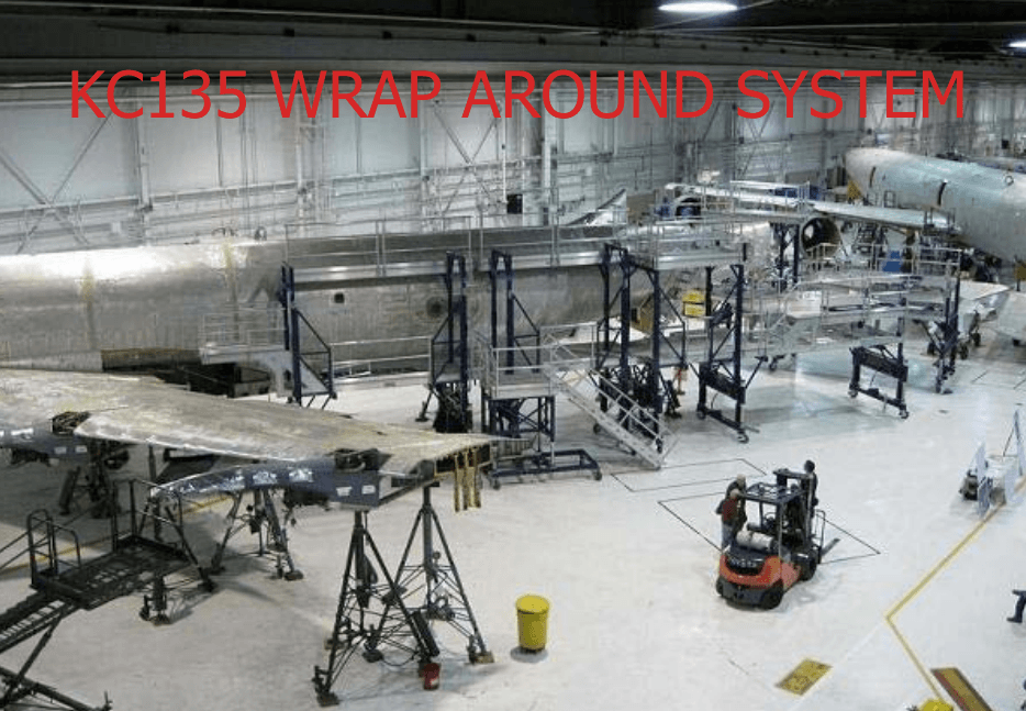 KC135 Aircraft Maintenance Platform Full Docking System - Industrial ...