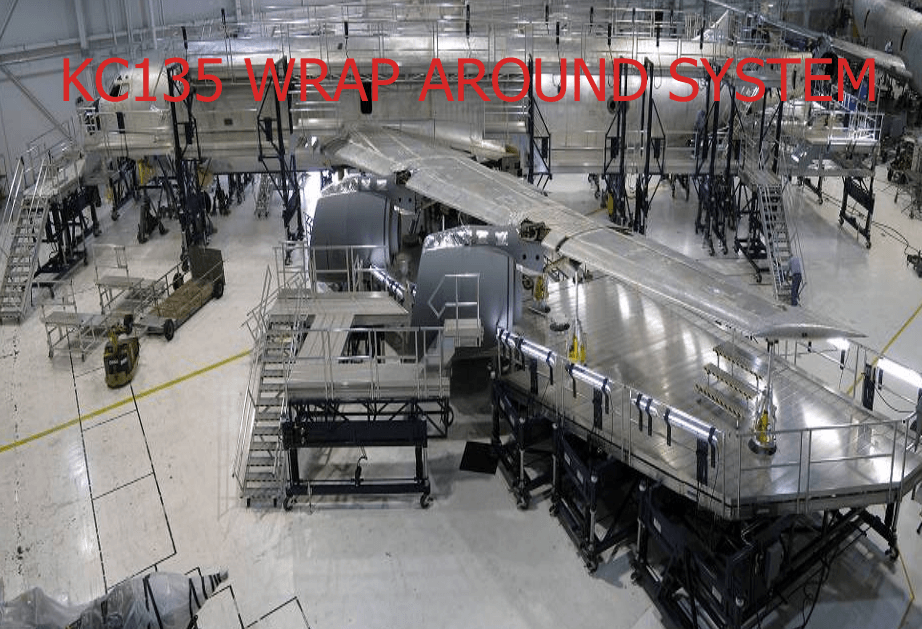 KC135 Aircraft Maintenance Platform Full Docking System - Industrial ...