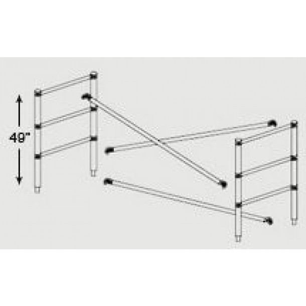 Single Wide Span Scaffold 49 - Industrial Man Lifts