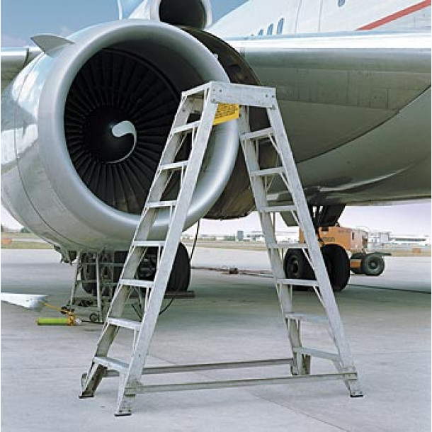 Aluminum All-Purpose Aircraft Ladders - Industrial Man Lifts
