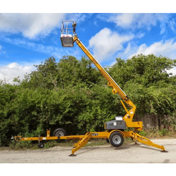 Bil-Jax 3632T Trailer Boom Lift - Industrial Man Lifts