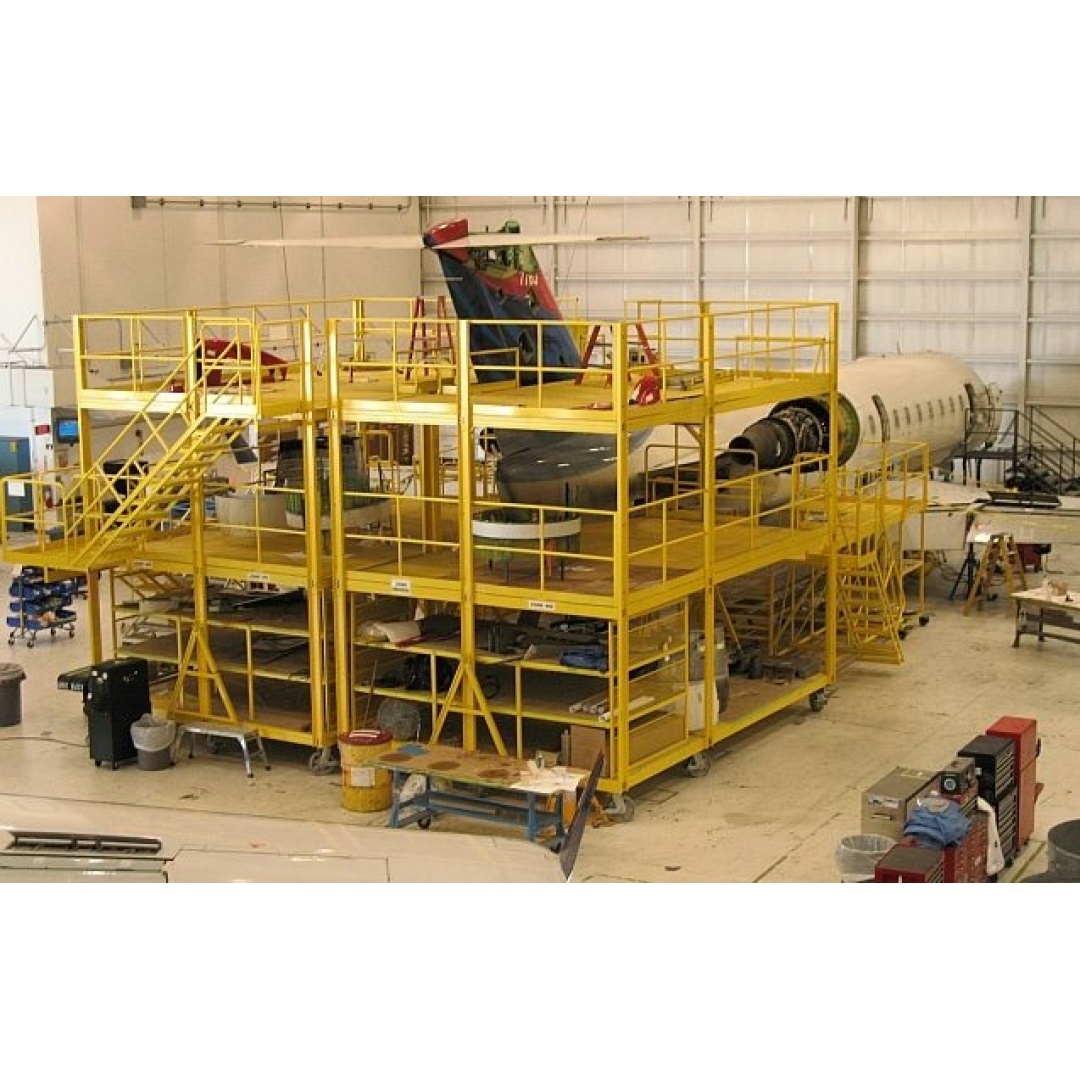 Tail Docking Systems for Aircraft | Industrial Man Lifts