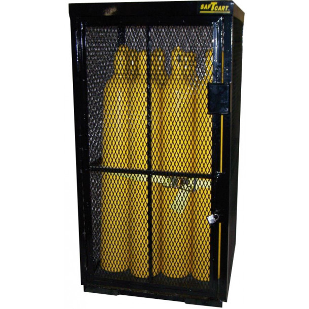 Compressed Gas Security Cage - Industrial Man Lifts