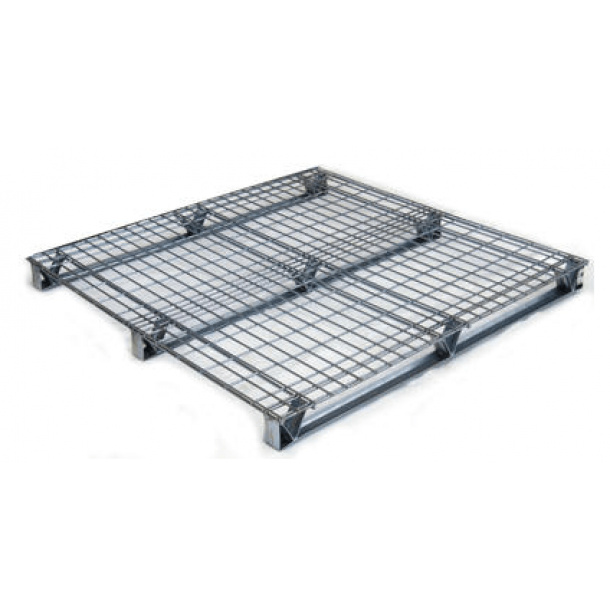 Galvanized Welded Wire Pallets - Industrial Man Lifts