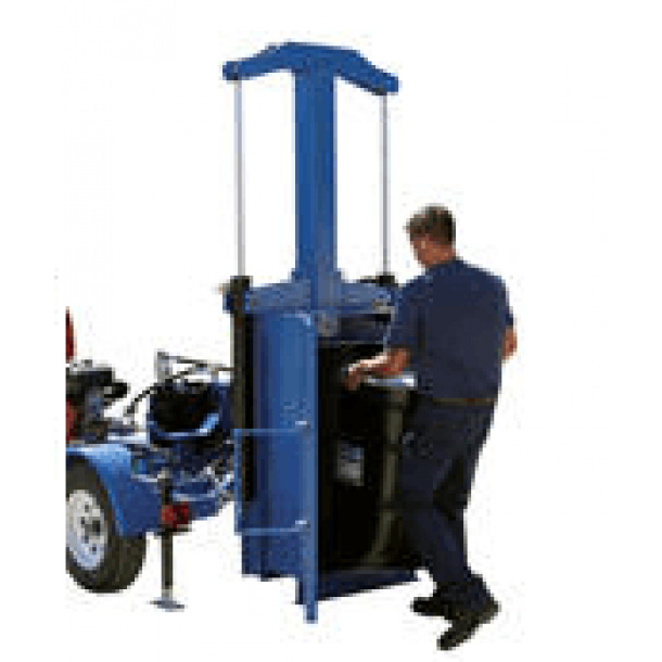 Hydraulic Drum Crusher/Compactor - Industrial Man Lifts