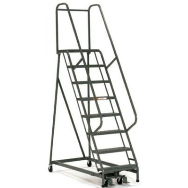 Industrial Rolling Ladders | Stockroom Ladders - Industrial Man Lifts