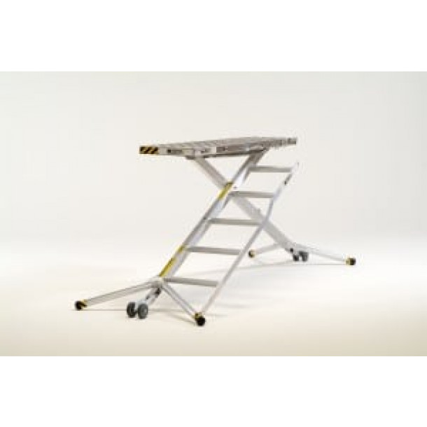Industrial Work Stand 5 Step 18 inch Platform - Industrial Man Lifts