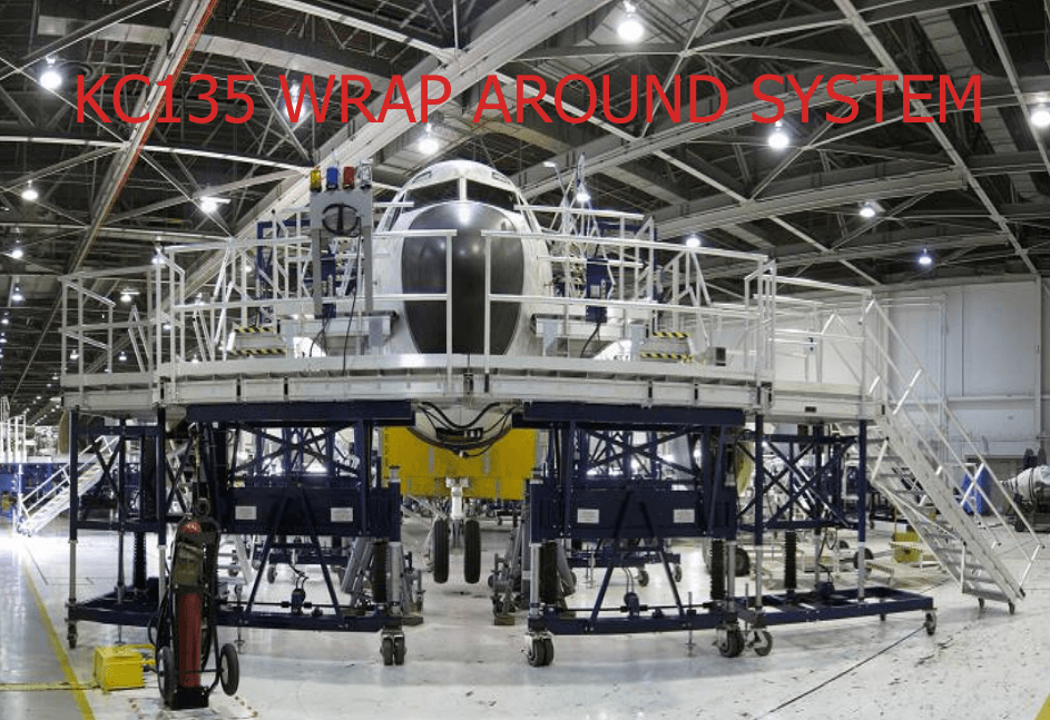 KC135 Aircraft Maintenance Platform Full Docking System - Industrial ...