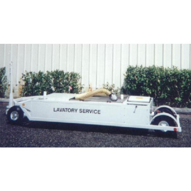 Low Profile Lavatory Service Cart - Industrial Man Lifts