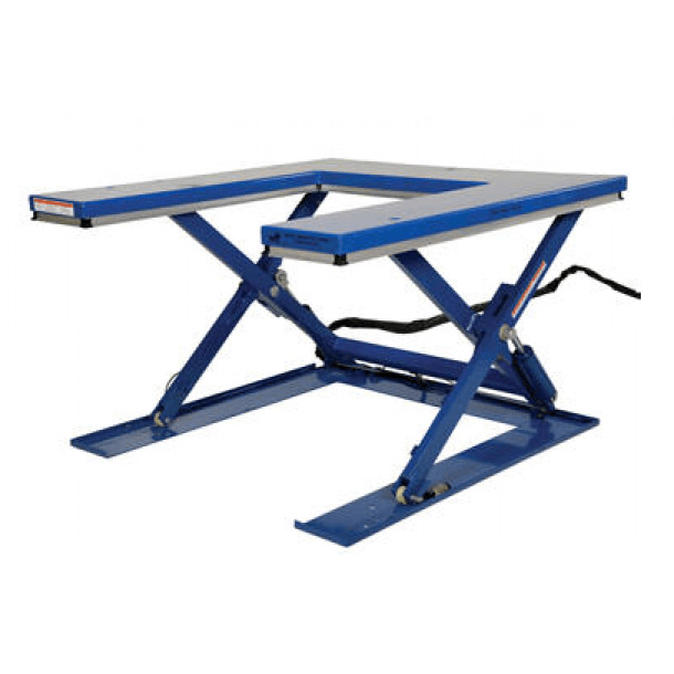 Low Profile "U" Type Electric Lift Tables - Industrial Man Lifts