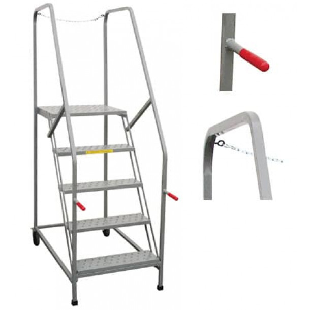 Mobile Platform Ladders – Industrial Manlifts