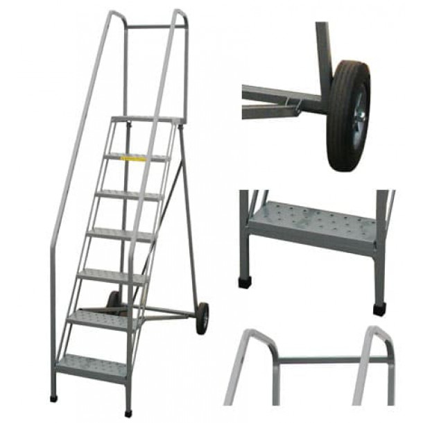 Roll-a-Fold Ladder - Industrial Man Lifts