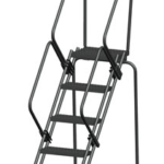 Rolling Ladders | Industrial Rolling Platform Ladders - Industrial Man ...