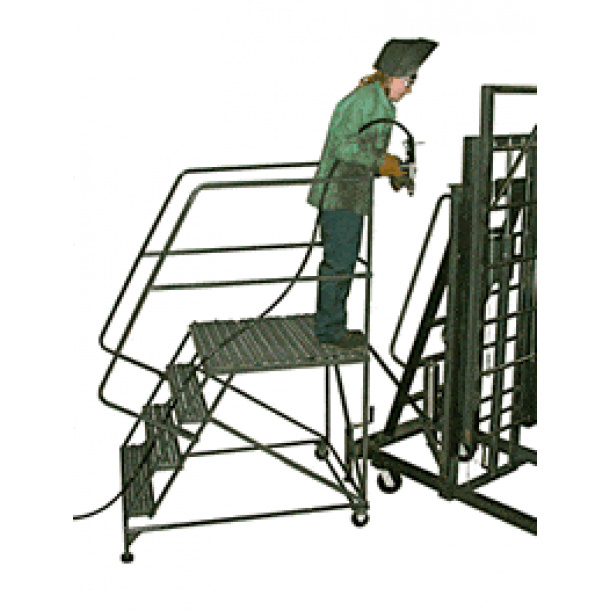 Mobile Platform Ladders – Industrial Manlifts