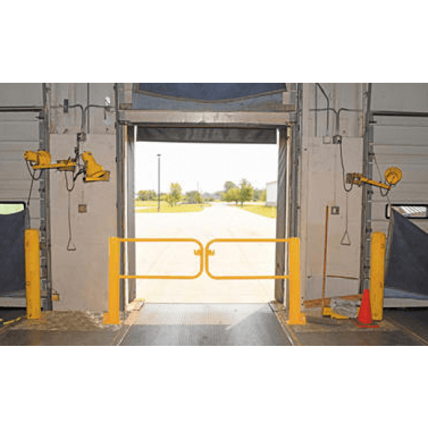 Swivel Dock Gate - Industrial Man Lifts