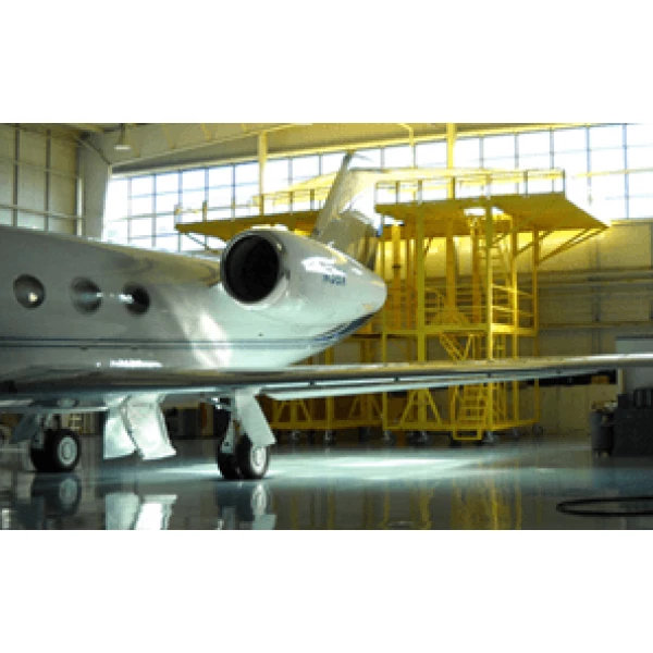 G450 Gulfstream Tail Dock System - Precision Aircraft Maintenance Equipment